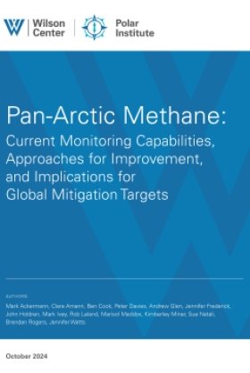 Pan-Arctic Methane: Current Monitoring Capabilities, Approaches for ...